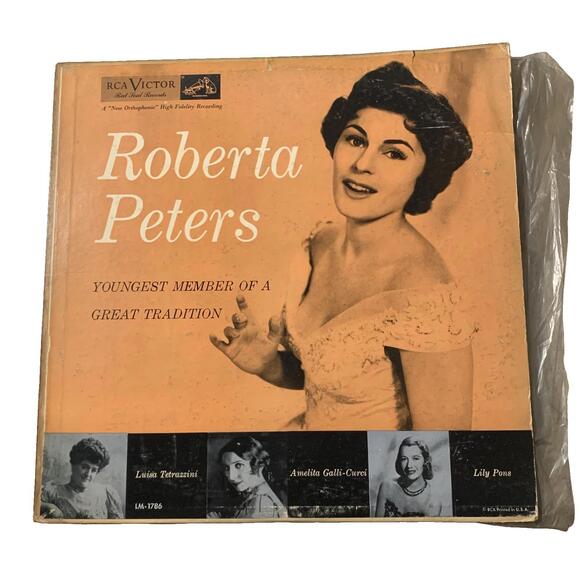 Media | Roberta Peters Lp Youngest Member Of A Great Tradition Rca ...